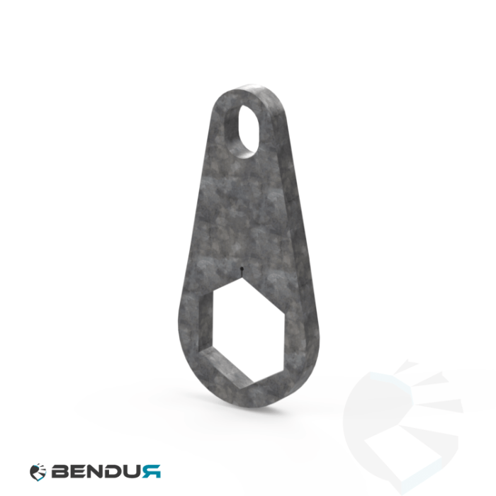 ConveyorBricks Curve torque bracket with hexagon 11 for curve segments ...